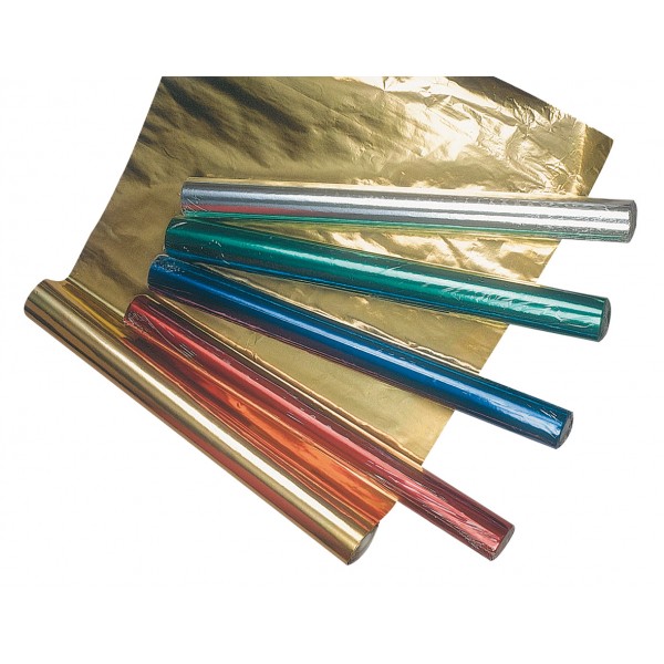 Rollo 25 h. papel metalizado Plata - Material escolar, oficina y nuevas ...